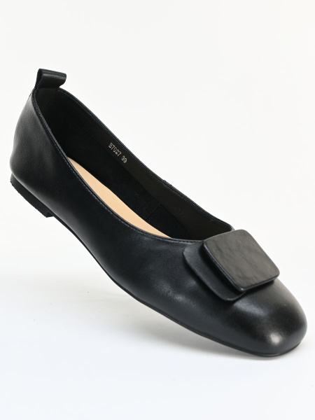 Балетки Женский Ascalini Натуральная кожа, размер 39 7 Россия купить c доставкой на OZON по ...