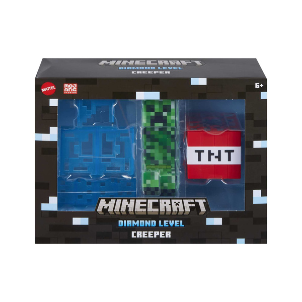 Mattel Minecraft Diamond Level Creeper / Фигурка героя и аксессуары для ...
