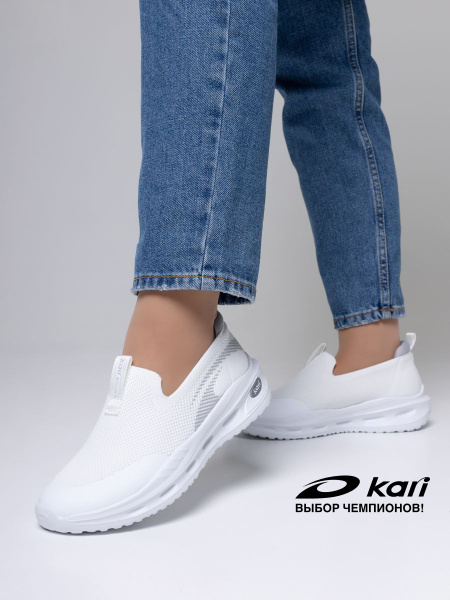 Слипоны Женский Kari Текстиль, Полиуретан, размер 38 G Лето Без застёжки купить c доставкой на ...