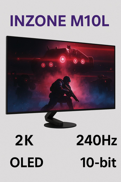 Sony 27" Монитор Sony Inzone M10L 27. 2K. 240hz. Oled. , черный купить ...