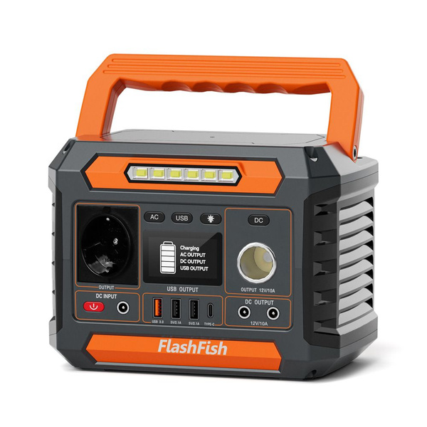 Солнечное зарядное устройство FlashFish BP030B Yuanyuan E-commerce, 300 Вт, DC, USB Type-C, Fast ...