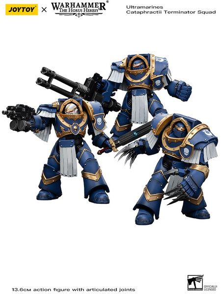 JOYTOY Warhammer 30K 1/18 Ultramarines Cataphractii Terminator Squad ...