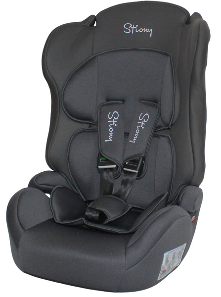 Автокресло NEW 513 МОНИ (Lux темно-серый меланж) с вкладышем 1-2-3 9 ...