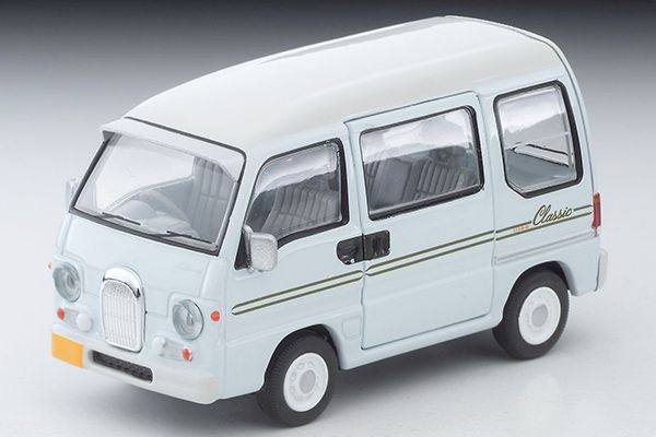 Машинка 2505 TOMYTEC 1:64 TLV LV-N249f Subaru Sambar 40th Bread water blue Die-cast Alloy Model ...