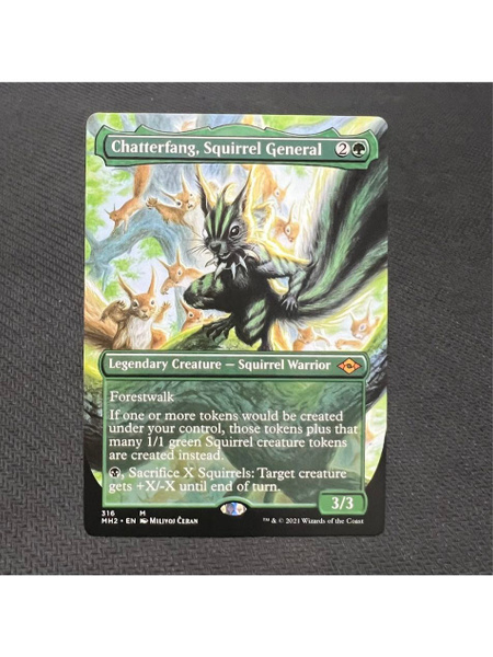 Эксклюзивные карты Magic: Trouble in Pairs, Chatterfang Borderless Foil ...