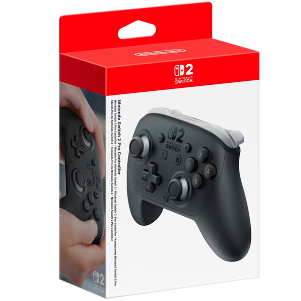Nintendo Геймпад Беспроводной геймпад Nintendo Switch 2 Pro Controller, Bluetooth, черный, серый ...