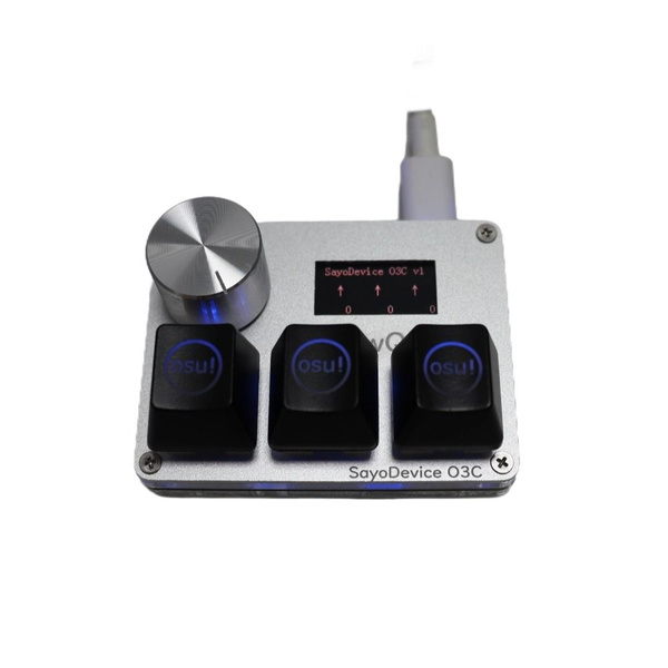 Sayodevice Клавиатура проводная , (Outemu Magnetic Pink), Русская ...