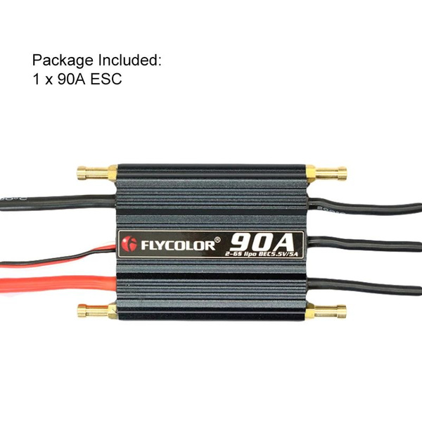 Flycolor Бесщеточный ESC 50A-150A (2-6S LiPo) с BEC 5.5V/5A - регулятор ...