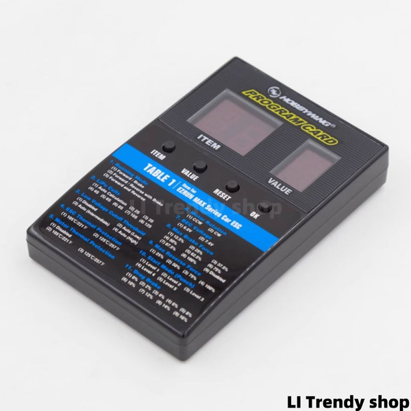 HOBBYWING LED Program Box Блок программирования ESC купить на OZON по ...