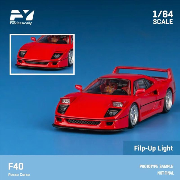Игрушечная машина Finclassically 1:64 Ferrari F40 Snow Station Wagon ...