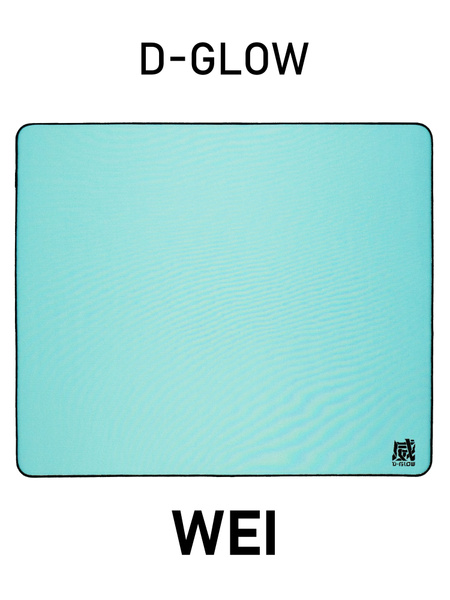 Профессиональный коврик для игровой мыши D-Glow Wei Sky Blue / 490 x 420 x 3.5мм XL купить на ...