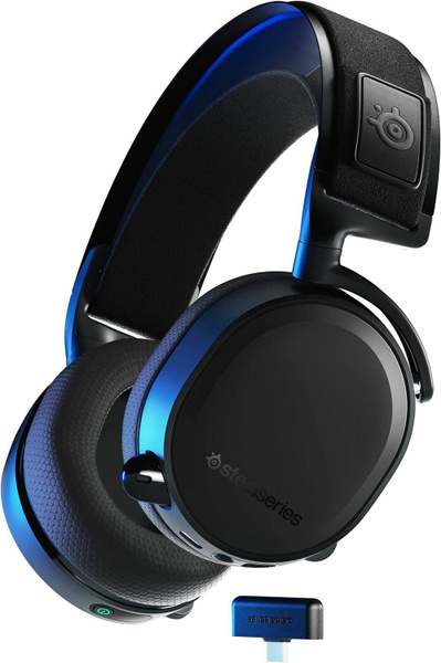 Наушники Полноразмерные SteelSeries Arctis 7P+ Беспроводное 32 61462 купить c доставкой на OZON ...