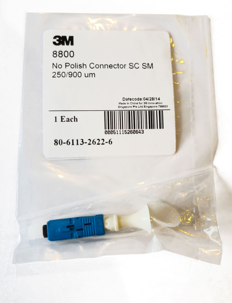 Неполируемый коннектор NPC 8800 SC SM, для волокон 250 и 900 мкм купить на OZON по низкой цене ...