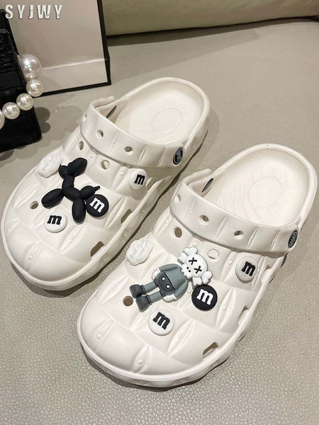 Сабо Женский SYJWY EVA, размер 37, 38 Круглый нос, Толстая подошва Аппликация Китай купить c ...