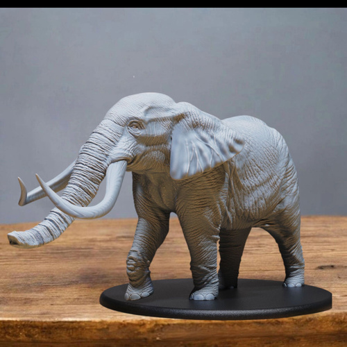 20 отзыв на Слон ( Safari Elephant ) v1 миниатюра для настольных игр ...