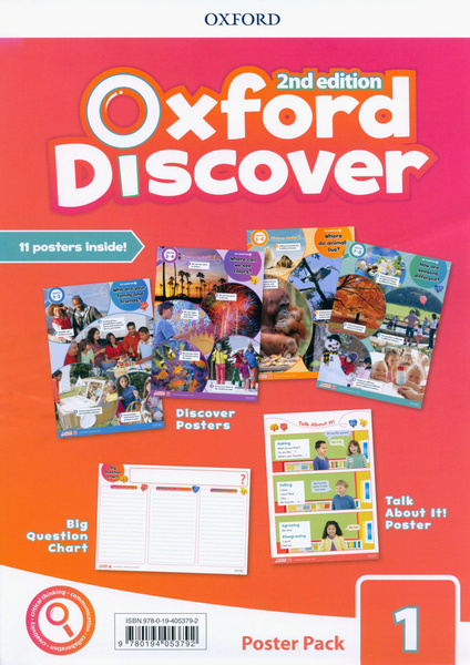 Oxford Discover. Second Edition. Level 1. Posters - купить с доставкой ...