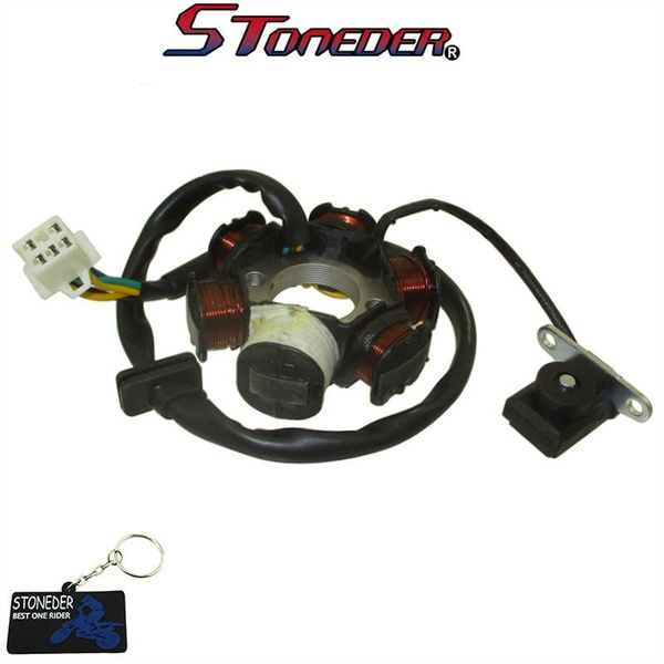 Статор генератора 12V STONEDER для 110cc 125cc Электрический запуск ...