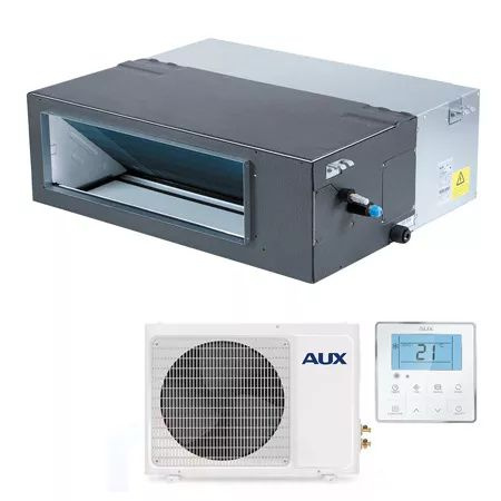 Канальный кондиционер AUX ALLD-H12/4R1B (v2) + AL-H12/4R1B(U) (v2 ...