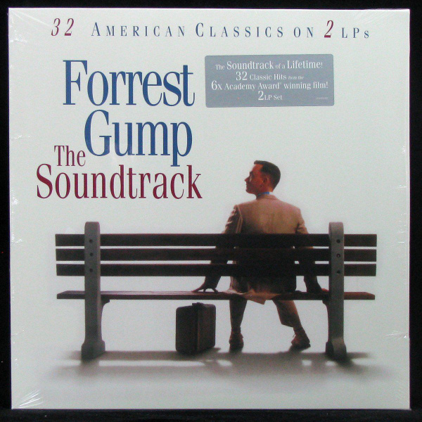 FORREST GUMP Soundtrack 2LP виниловая пластинка - купить с доставкой по ...
