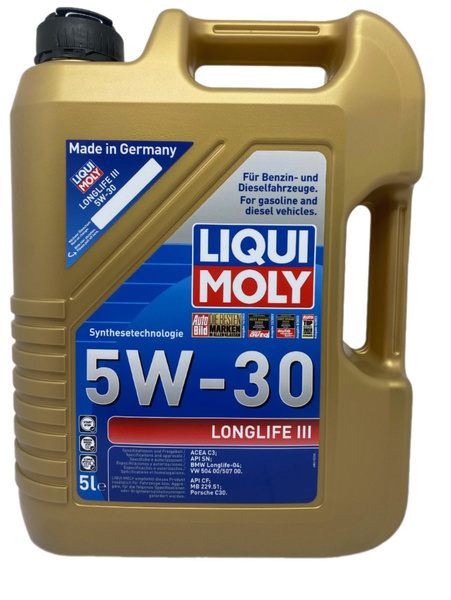 Масло моторное Liqui Moly 5W-30 НС-синтетическое - купить в интернет ...