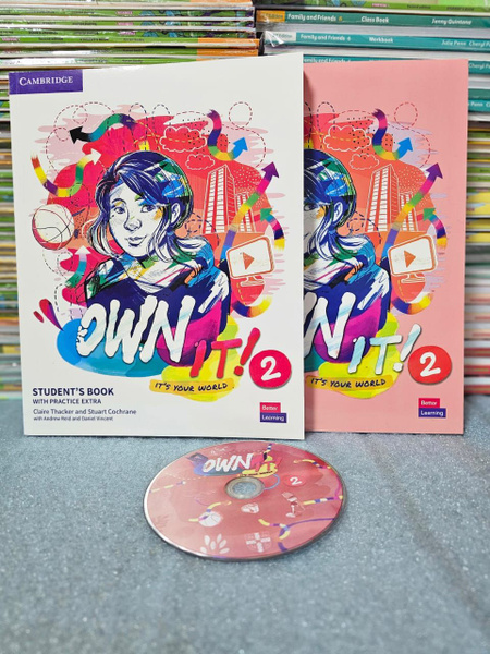 Own it 2, Student's Book, Workbook + CD ( учебник, раб.тетрадь и диск ...