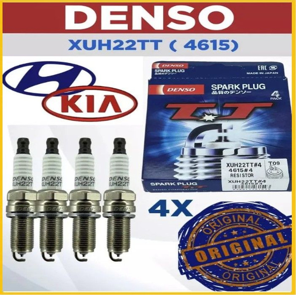 Комплект свечей зажигания DENSO XUH22TT - купить по выгодным ценам в ...