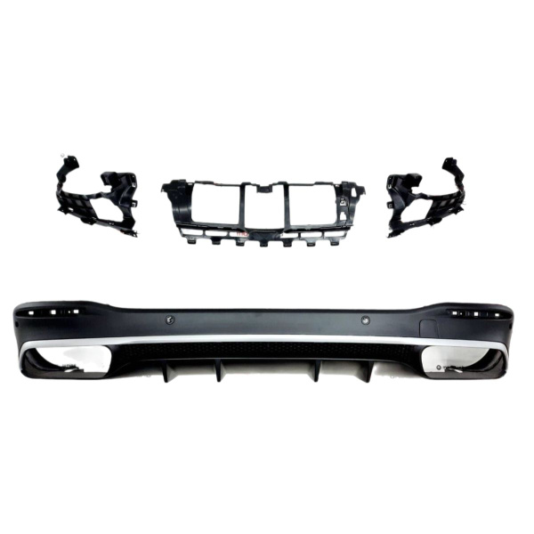 Диффузор для Mercedes GLE-class V167 63 AMG хром купить по низкой цене ...