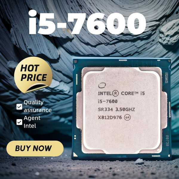 Процессор Intel i5-7600-OEM-INTEL Core i5 7-го поколения, OEM (без ...