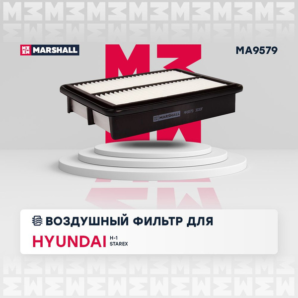 Характеристики Фильтр воздушный Hyundai: H-1 Starex // кросс-номер Mann ...