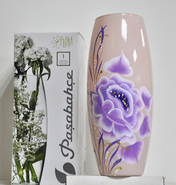 Ваза для цветов Pasabahce Flora - купить вазу в интернет-магазине OZON ...
