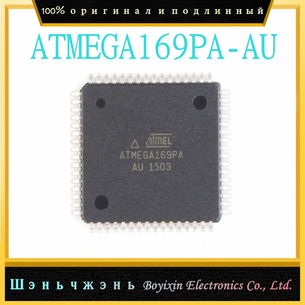 2 шт.ATMEGA169PA-AU чип микроконтроллера - купить с доставкой по выгодным ценам в интернет ...