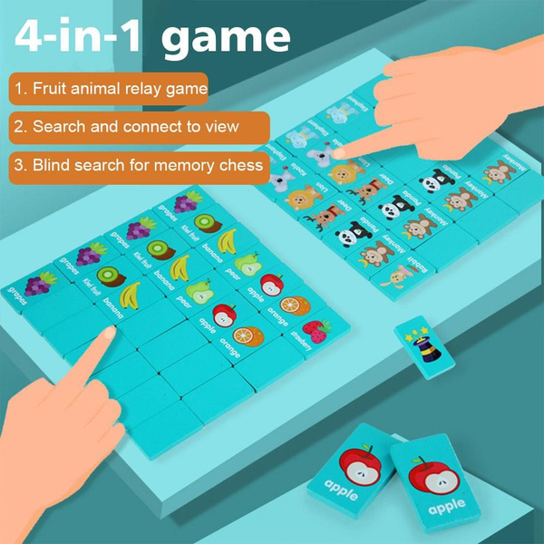 Настольная игра Развивающая для детей раннего возраста 4 в 1