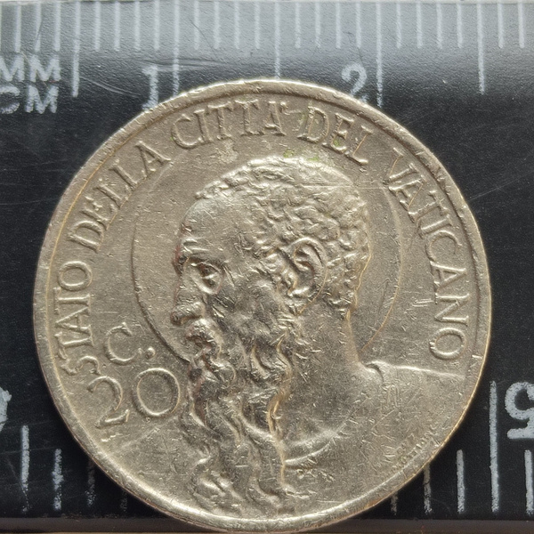 Ватикан 20 чентезимо 1934. Папа Пий XI. Редкость. Тираж 80.000шт. купить на OZON по низкой цене ...