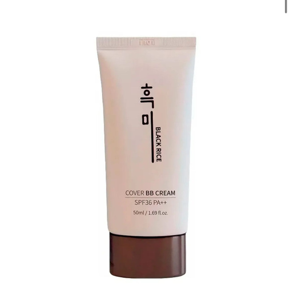 Black Rice Cover BB Cream SPF36 PA++ 21 тон ББ крем, увлажняющий, с ...