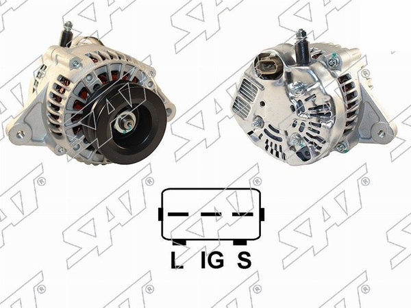 ST-27060-67070 Генератор TOYOTA LAND CRUISER PRADO,HILUX SURF 3.0D,3.4 ...