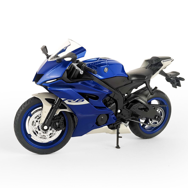 Мотоцикл Yamaha YZF-R6, масштабная коллекционная модель Welly 1:12 ...