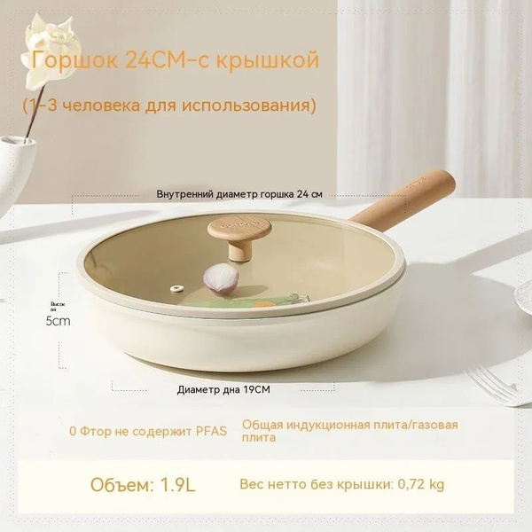 Сковорода 199BCC6E51274201BA3B7A732E2A865F, 24 см купить c доставкой на ...