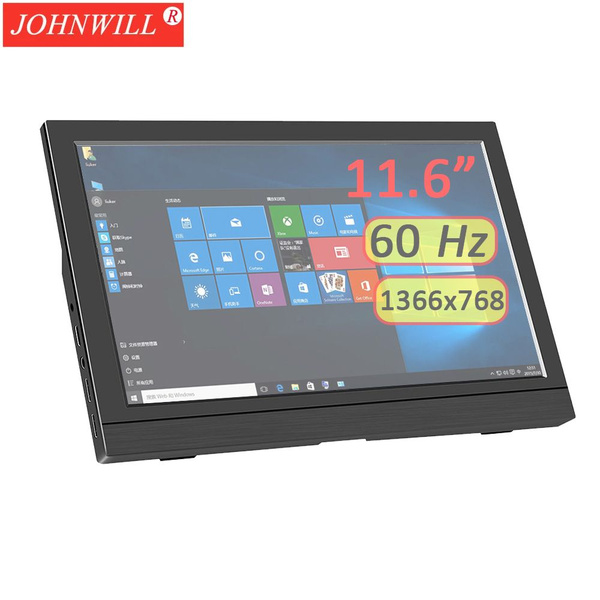 Монитор JOHNWILL 1366*768 Монитор 11.6" - купить по выгодной цене в ...