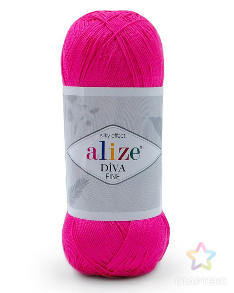 Alize DIVA Fine (5 мотков-100 грамм-600м)/100% микрофибра акрил /149 купить на OZON по низкой ...