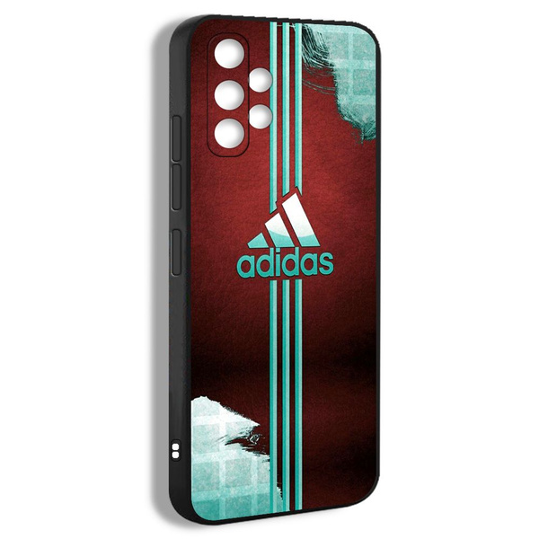 чехол для Самсунг Samsung Galaxy A32 4G Адидас Оригинальный Адидас лого ...