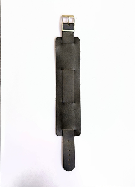 Ремешок напульсник кожа коричневый 18 мм - купить с доставкой по ...