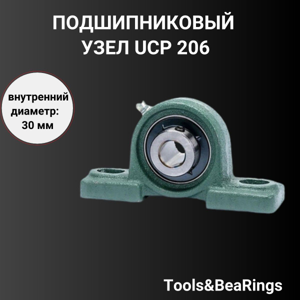 Корпусной подшипниковый узел UCP 206 IDN купить на OZON по низкой цене (1747907456)
