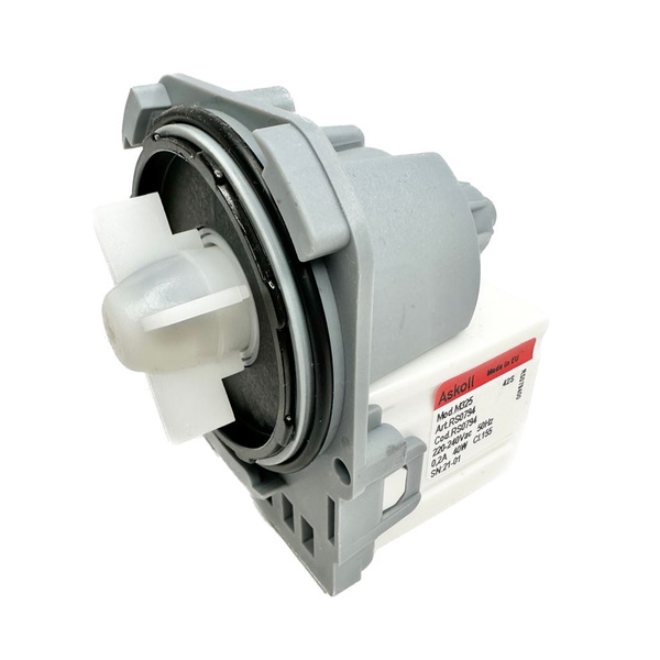 Помпа для стиральной машины 40W Electrolux, Zanussi, AEG 3 защелки ...