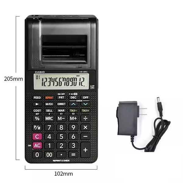Калькулятор с принтером/Инженерный калькулятор CASIO HR-8RC - купить с ...