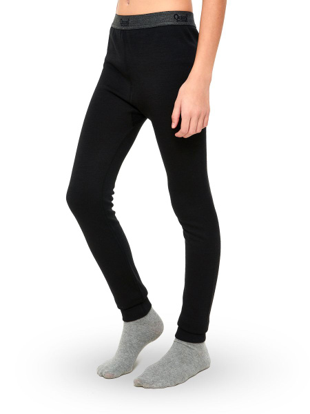 Термобрюки Девочки OLDOS, размер 146 Зима черный Повседневный, рост 146 Россия купить c ...