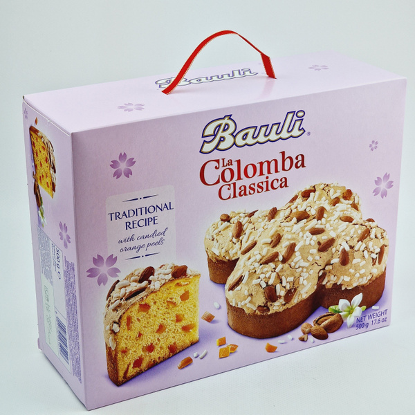 Кулич (кекс) Пасхальный с цукатами и миндалем Bauli Коломба (La Colomba ...