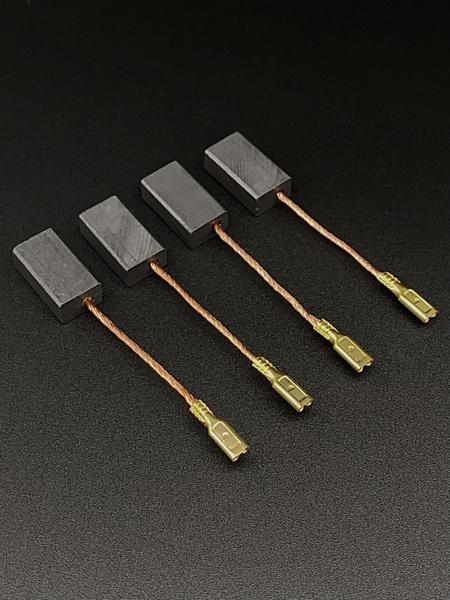 4 Штуки !!! Угольные щетки 6х9х16 №592 для Интерскол УШМ 125/1400 ЭЛ , 2 пары - купить по ...