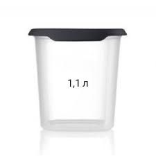 Контейнер пищевой Tupperware, 150*105*120, объем 1100 мл - купить по ...