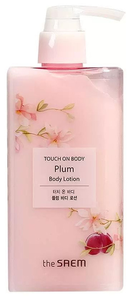 The Saem Лосьон для тела сливовый Touch On Body Plum Body Lotion, 300 ...