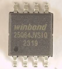 Микросхема BIOS Winbond W25Q64JVSSIQ (25Q64JVSIG) SOP8 аналог W25Q64FVSSIG SOP8 W25Q64 SOP ...